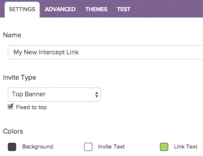 Using Website Intercepts to Boost Conversions